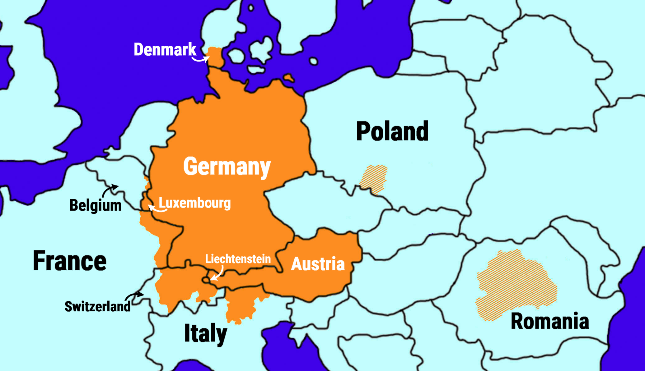 German Speaking Regions Of Europe at Ron Edelstein blog